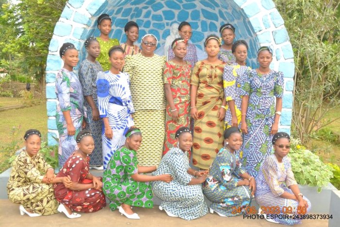 Professions and clothing ceremony in the Democratic Republic of Congo ...